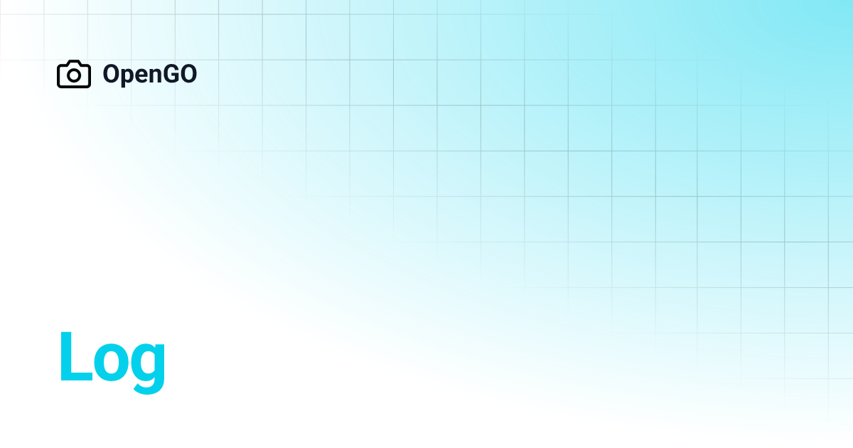 Log | OpenGO